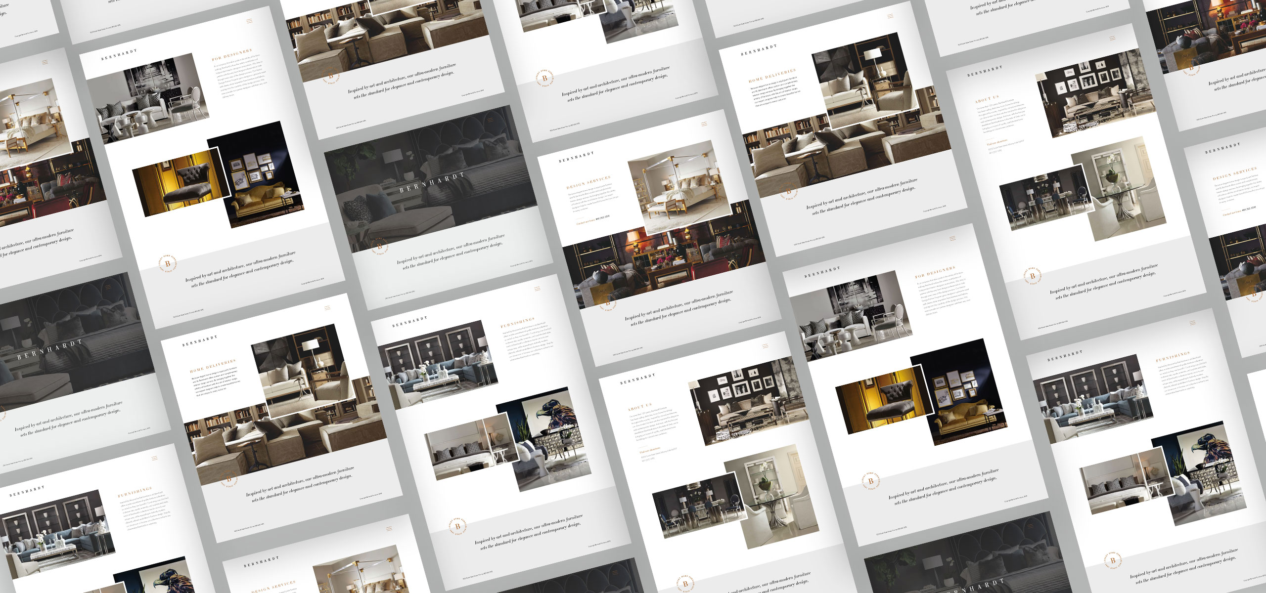 Jibe Media: Work | Bernhardt Interiors Website